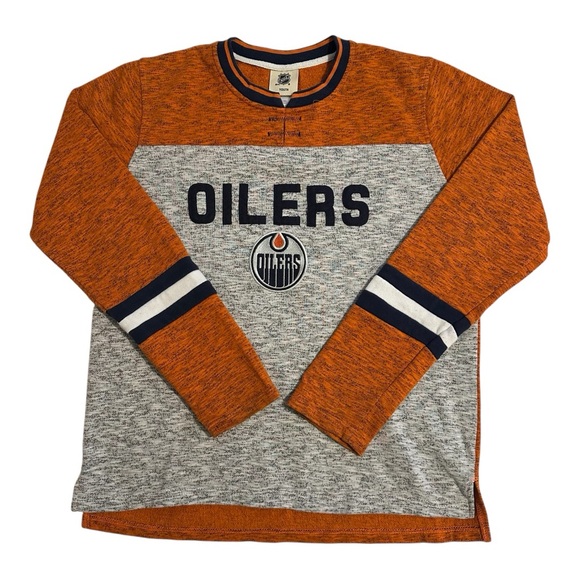 NHL | Shirts & Tops | Edmonton Oilers Long Sleeve Shirt Nhl Hockey ...